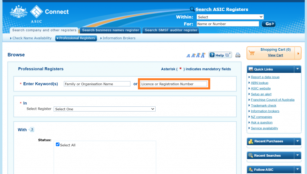 How to Quickly Verify an ASIC Regulatory License - blog | Doo Group